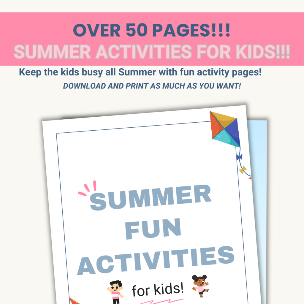 Summer Activities For Kids - MeatballMom