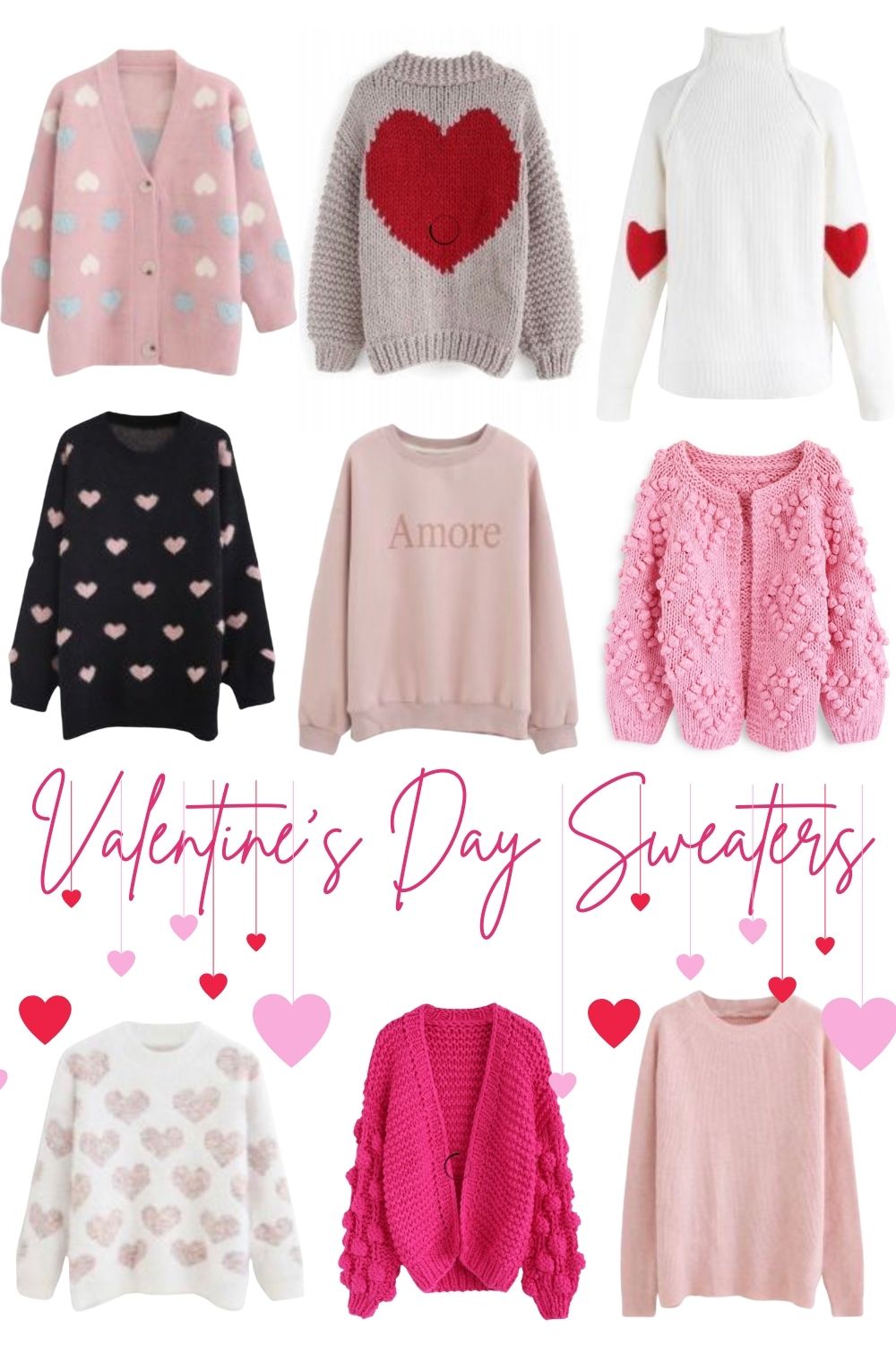 Valentine Sweaters Too Sweet To Miss For Valentine's Day - MeatballMom