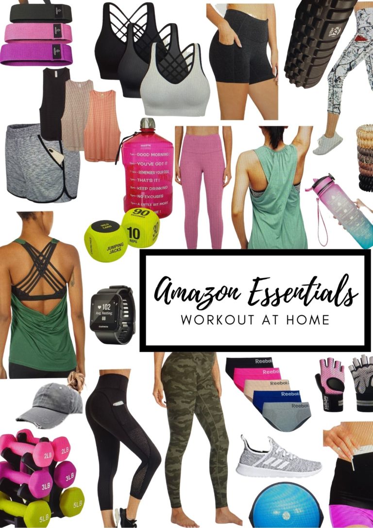 The Best Amazon Essentials to help you Workout at Home - Meatball Mom
