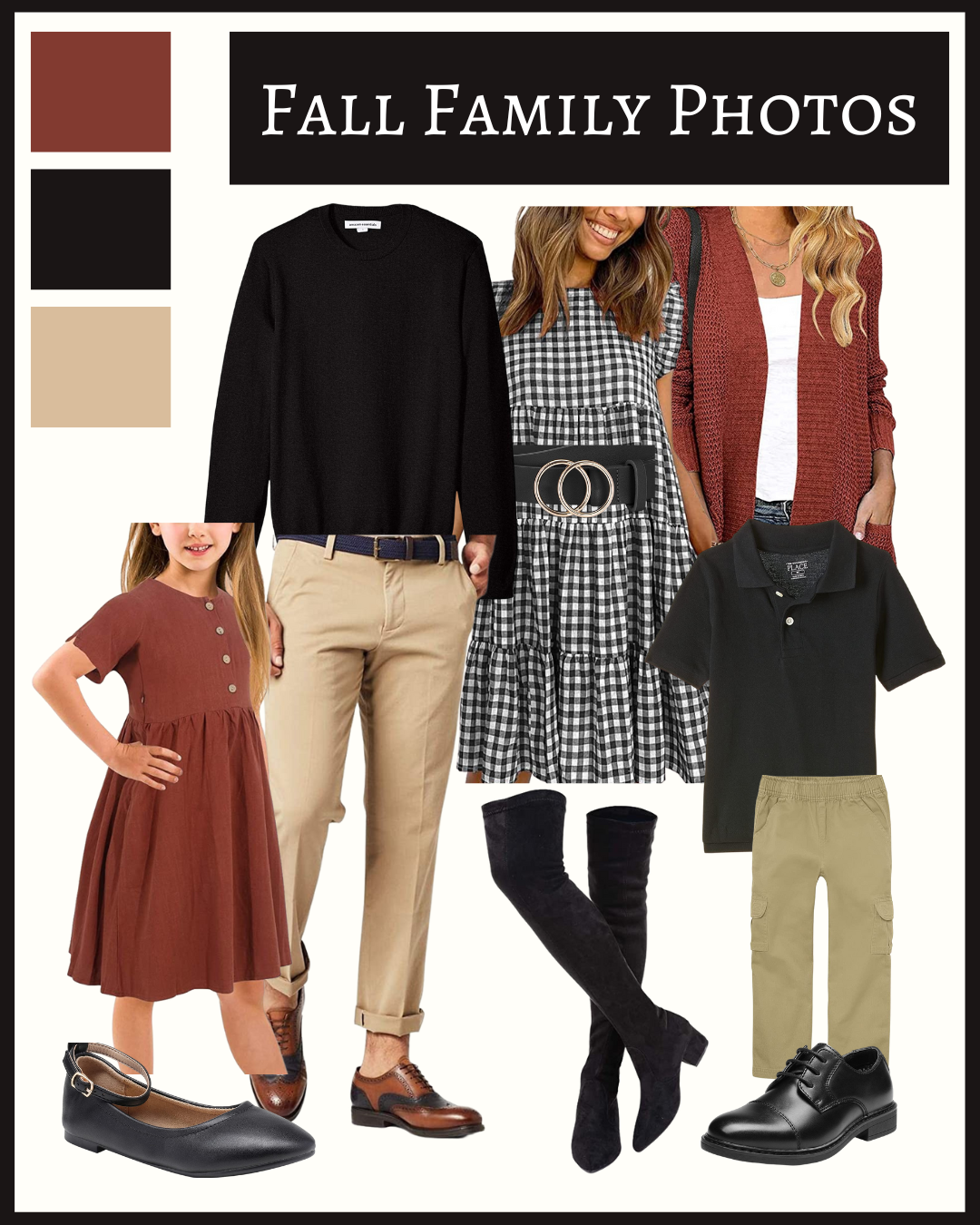Fabulous Fall Family Photo Outfits - MeatballMom