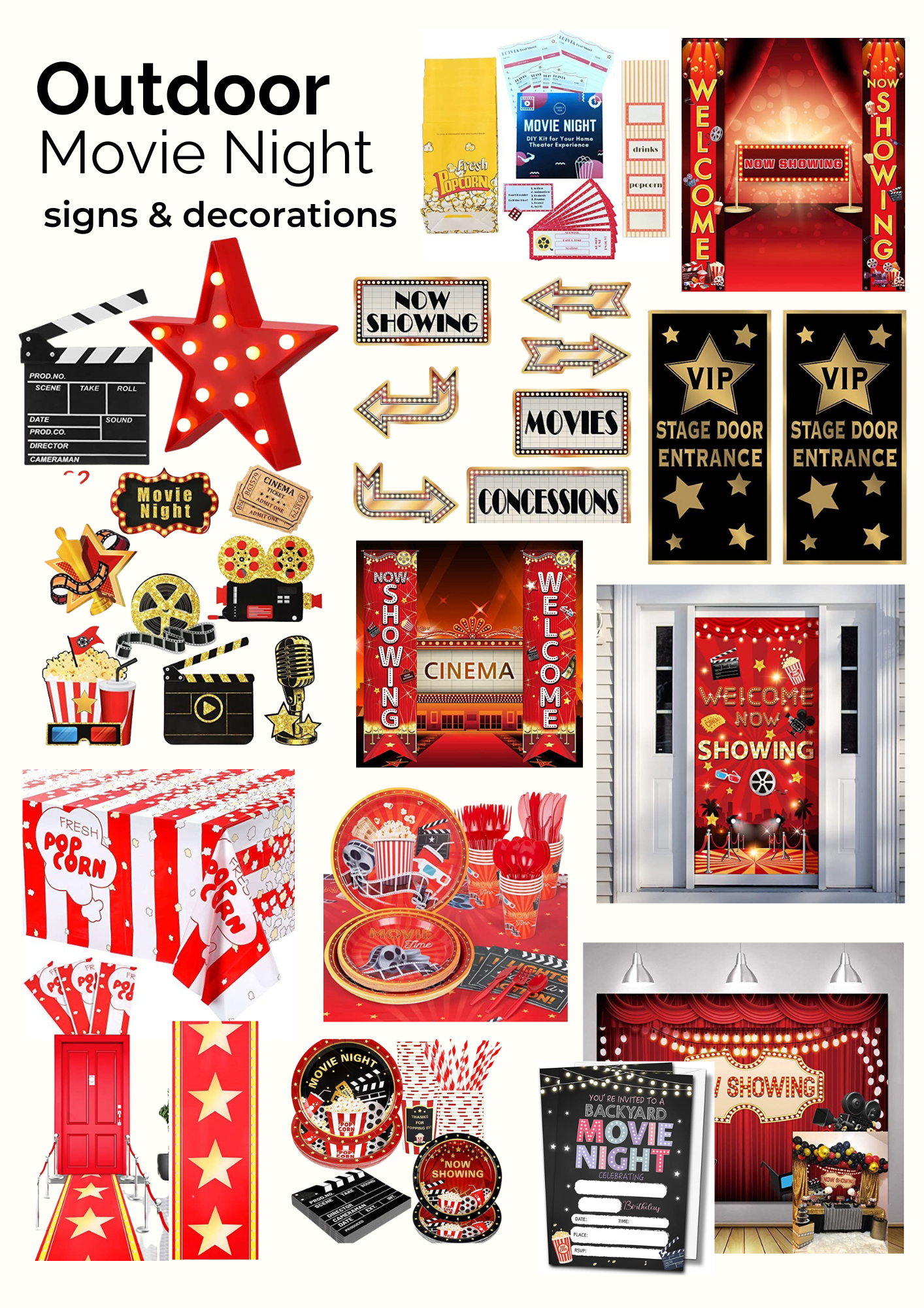 Outdoor Movie Night Essentials for Summer - MeatballMom