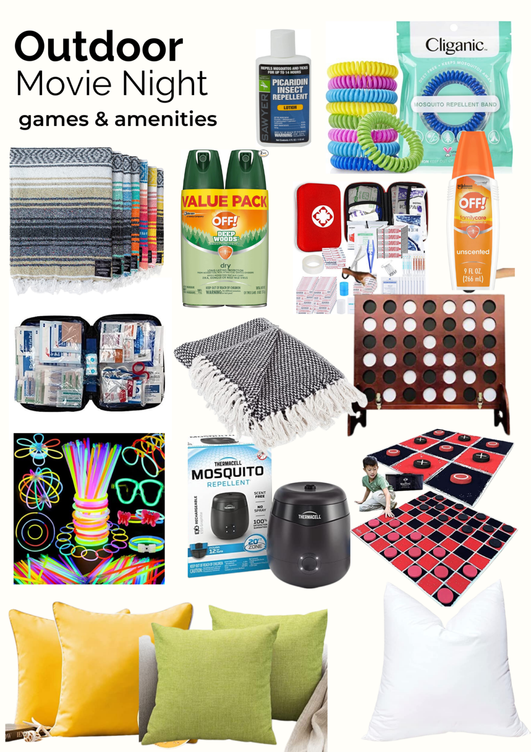 Outdoor Movie Night Essentials for Summer - MeatballMom