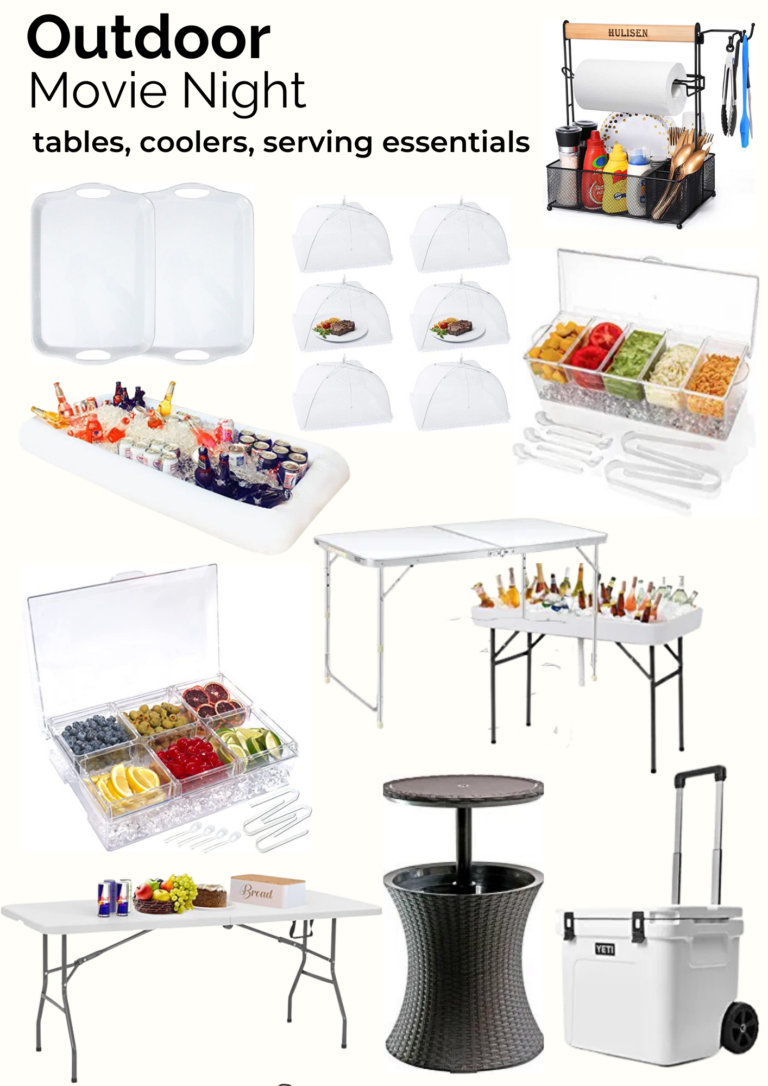 Outdoor Movie Night Essentials for Summer - MeatballMom